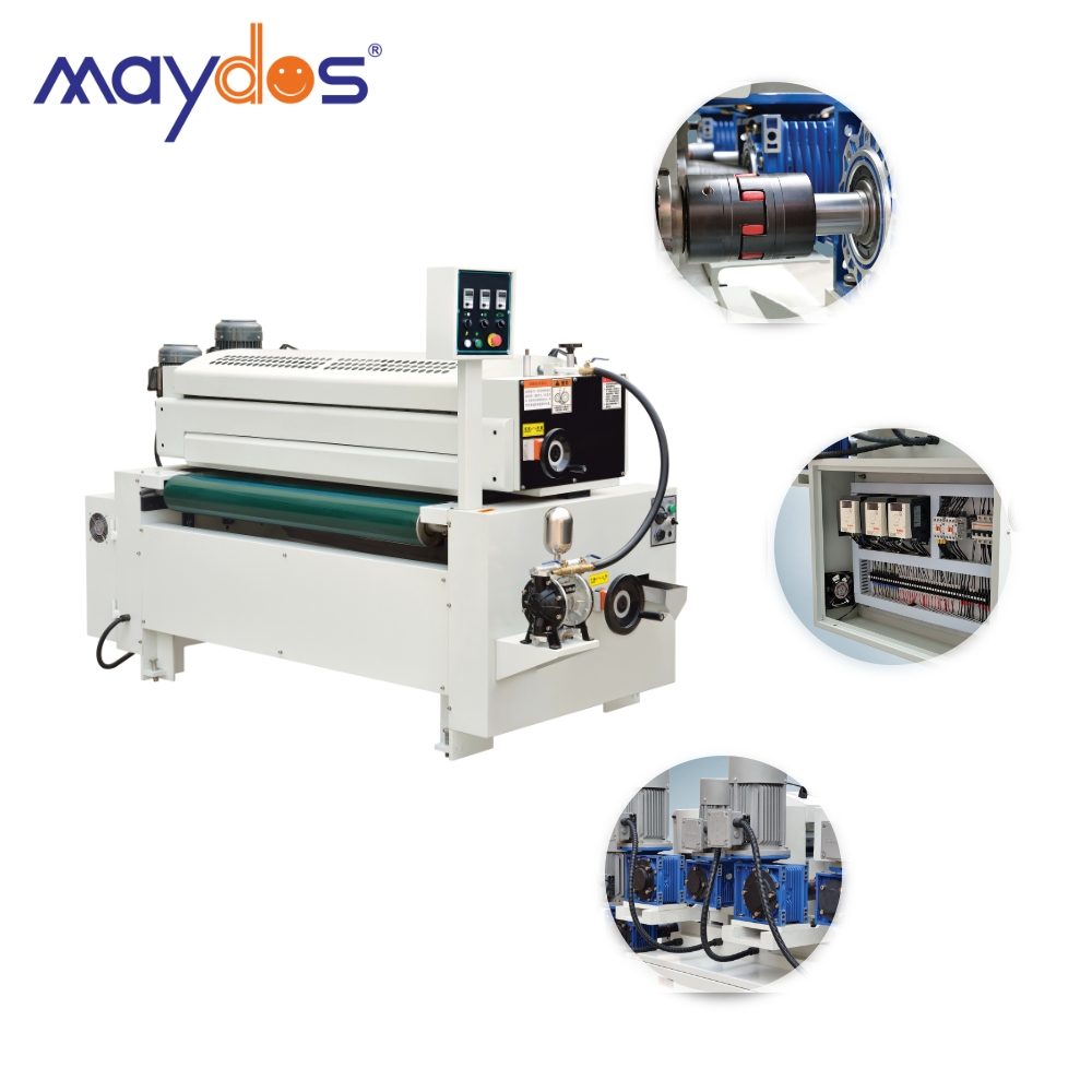 UV double roller coater Roll Chemical Coating for wood door